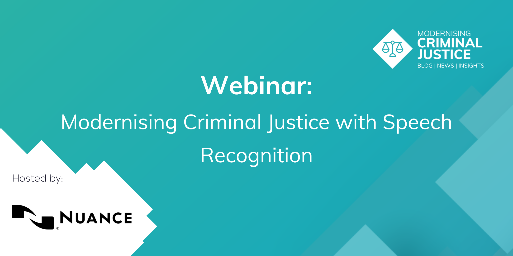 WEBINAR: Modernising Criminal Justice with Speech Recognition